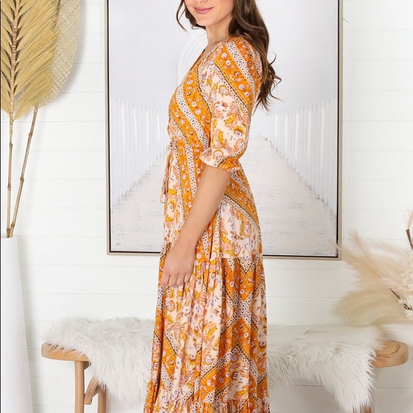 Salty Crush | Dresses | Bohemian Marigold Maxi Dress | Poshmark